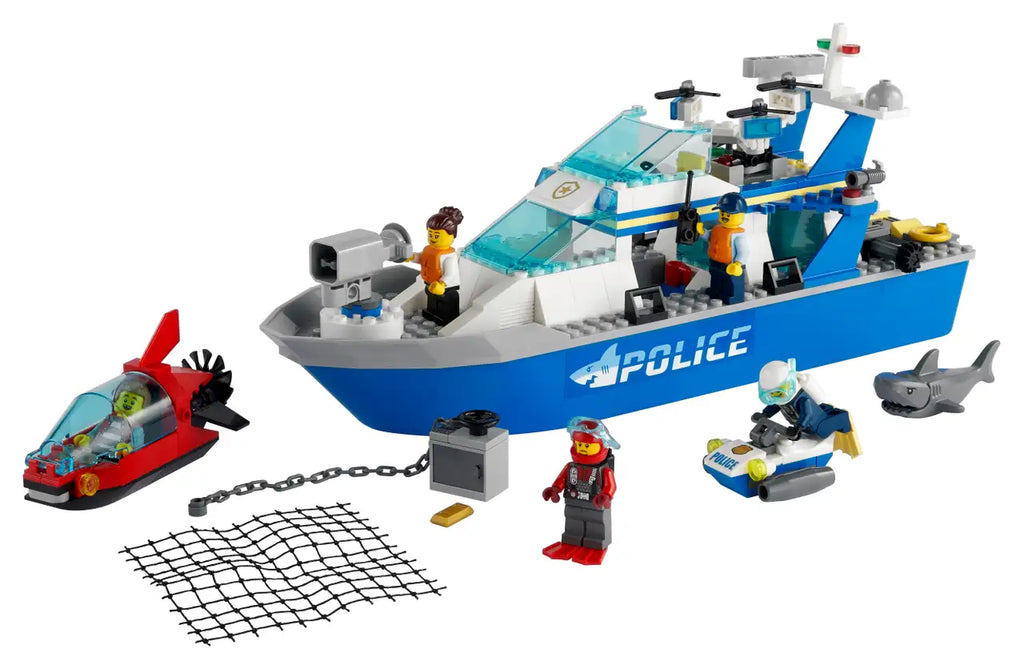 60277 LEGO Police Patrol Boat – bammountdora